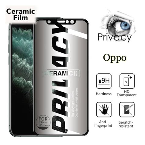 Ceramic Matte Privacy Oppo A37 Neo9 A57 A59 A73 A74 A76 A77 A77s A91