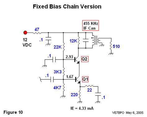 Fixed Q And Q Bias Version Amplifier Circuit Circuit Diagram SeekIC Com