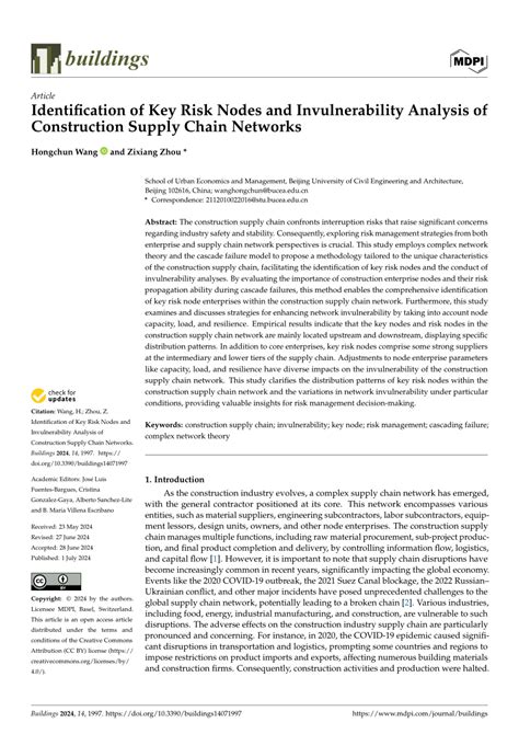 pdf identification of key risk nodes and invulnerability analysis of