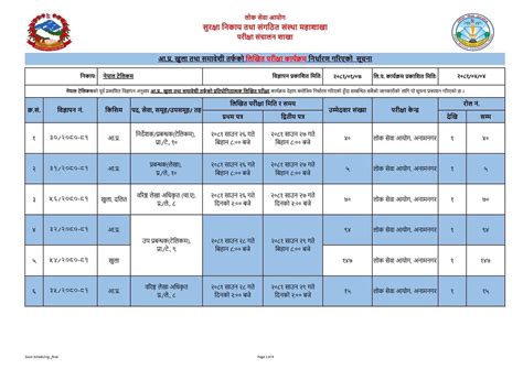Ntc Exam Routine 2081 Nepal Telecom Loksewa Exam Routine 2081 Ntc