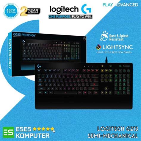 Jual Keyboard Logitech G Prodigy Rgb Keyboard Gaming Semi Mechanical Di Seller Eses
