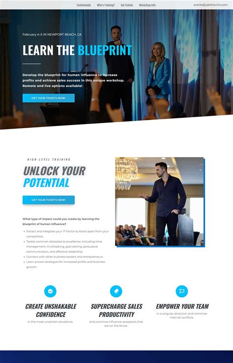 Jake Havron Event Stage Marketing