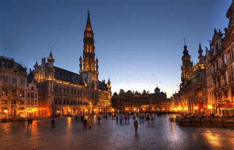 Wallpaper Night Belgium Area
