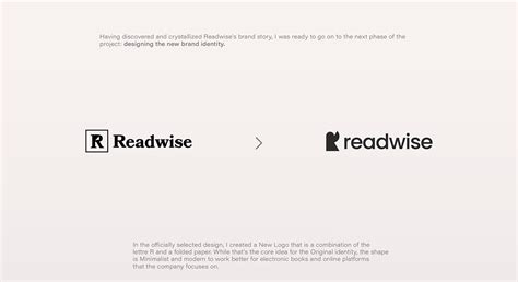 Readwise Logo And Brand Identity Behance