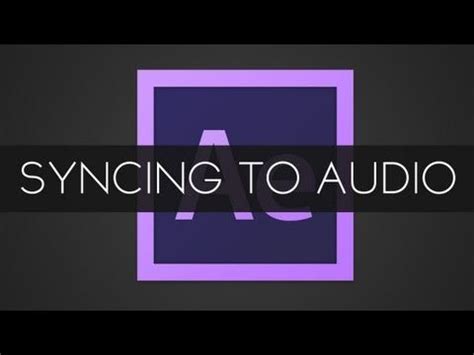 After Effects Tutorial Syncing To Audio Trapcode Sound Keys Adobe After Effects Tutorials
