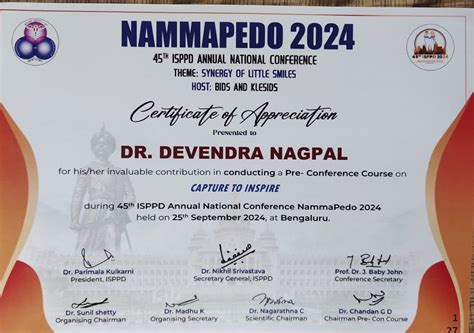 Dr Devendra Nagpal Conducted Pre Conference Course On Capture To