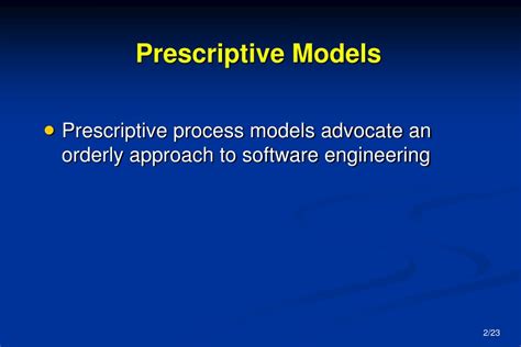 Ppt Prescriptive Process Models Powerpoint Presentation Free