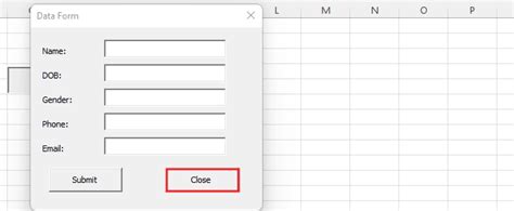 How To Data Entry By Userform Using Excel Vba