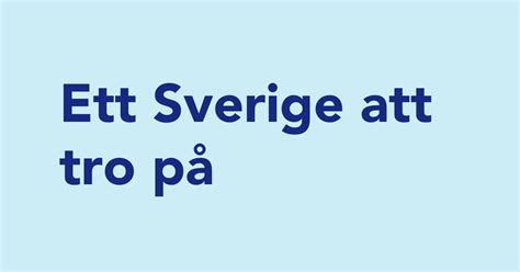 En Ny Liberal Vision För Sverige Liberalerna