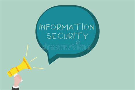 Word Writing Text Information Security Business Concept For Infosec