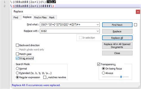 Regex Need To Use Notepad Regexp To Find And Remove Characters