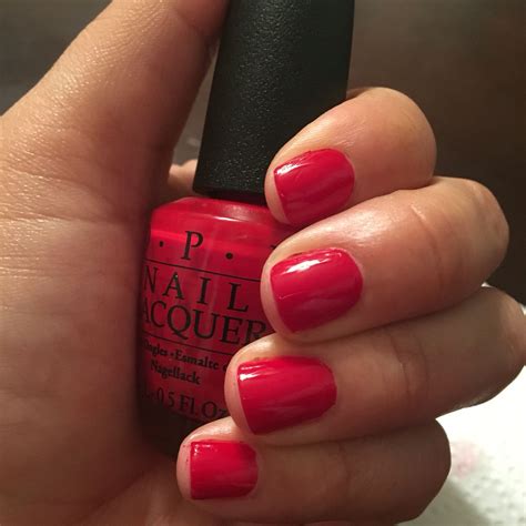 Opi Big Apple Red Red Nails Nails Red Nail Polish