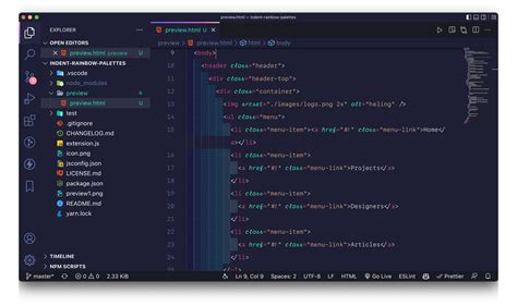 Indent Rainbow Palettes README Md At Master Evondev Indent Rainbow