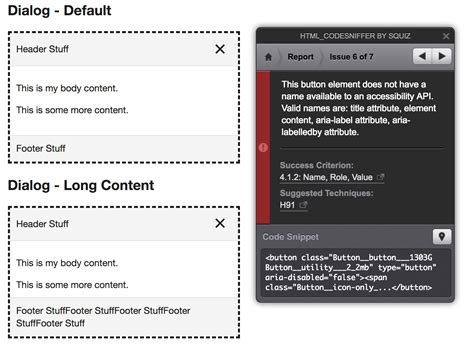 Add Aria Label For Close X Icon In Dialog · Issue 1351 · Cerner
