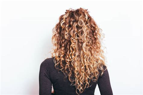 Long Curly Hair Back View