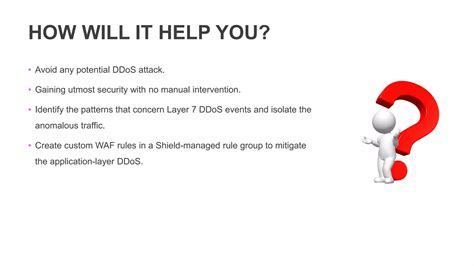 Aws Shield Advanced Introduces Automatic Application Layer Ddos Mitigation Pptx