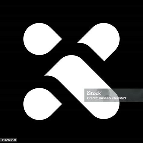 최소한의 Ax 로고 고급 배경에 Xa 문자의 아이콘입니다 Ax 모노그램 이니셜을 기반으로 한 로고 아이디어 전문적인 다양한 문자 기호와 배경에 Xa 로고 0명에 대한 스톡