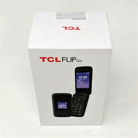 Tcl Flip Go 4058w 8gb T Mobile Only 2 8in 1gb Ram Phone Midnight Blue