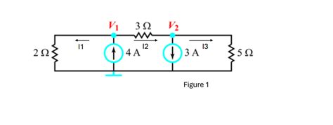 Solved From Fig CALCULATE USING NODAL ANALYSIS Chegg