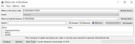 qhull and flann library installation for windows