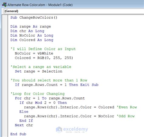 How To Alternate Row Colors In Excel Without Table Printable Forms