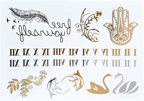 Lettre Romaine Tattoos