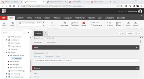 Custom Sxa Token For Search Scope Query To Support All The Filter Operations Blogs Perficient