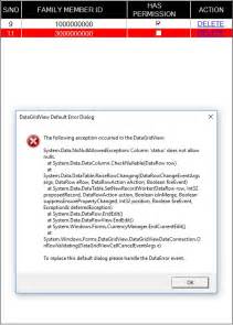 C Datagridview Checkbox Functionality Not Working Stack Overflow