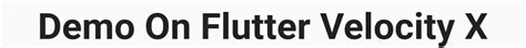 Installation Of Flutter Velocityx Library And How To Use It In Text