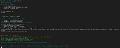 Linker Errors When Building Application · Issue 2949 · Wailsappwails · Github