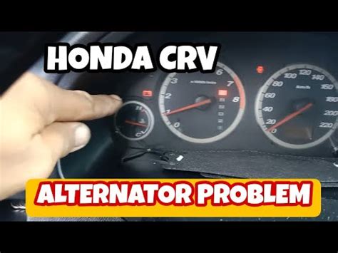 Honda Crv Alternator Problem Youtube