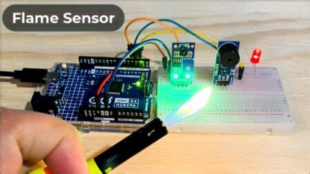 Fire Detection System Using Flame Sensor Arduino