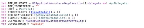 Swift Constant File Stack Overflow