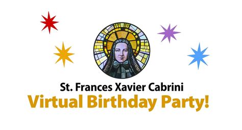 Cabrini Birthday 2020 St Frances Cabrini Shrine New York City