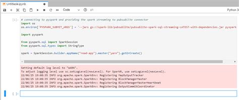 Lab Realtime Analytics Pubsublite Data Aggregation With Spark Streaming