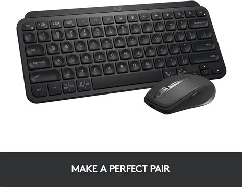 Logitech MX Keys Mini Minimalist Wireless Illuminated Keyboard Compact Bluetooth Backlit USB