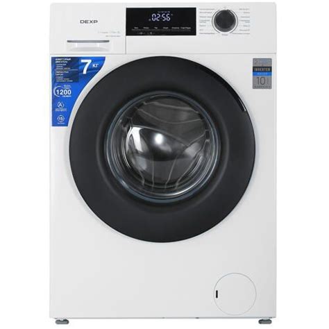 Стиральная машина DEXP WM-F712MLHE/WBSI, белый, черный - купить по ...