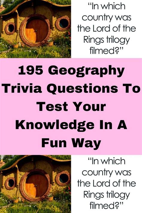 195 Geography Trivia Questions To Test Your Knowledge In A Fun Way Artofit