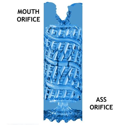 Fleshlight Freaks Quickshot Alien Mouth And Ass Blue Metallic Sex Toy