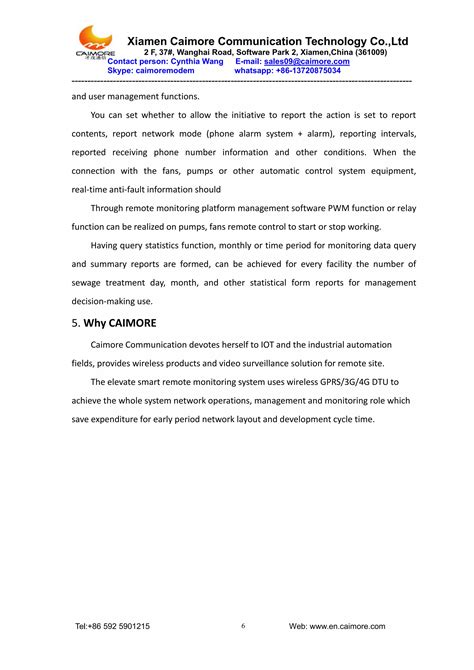 Gprs G G Telemetry Gsm Controller Modem For Wireless Environment Protection Solution PDF