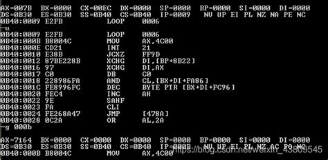 汇编语言debug命令详解 汇编命令 debug的常用命令：a u r t d e q 等等 汇编语言s命令是什么 csdn博客