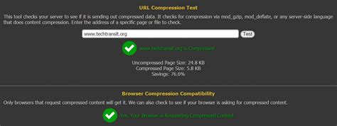 how to speed up website through gzip compression on apache