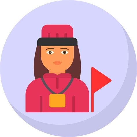 Tour Guide Vector Icon Design 21106388 Vector Art At Vecteezy