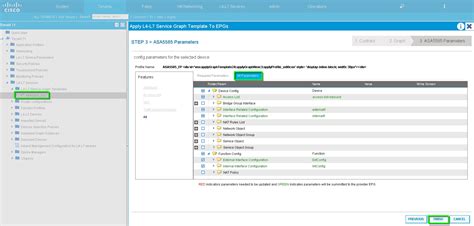 L4 L7 Route Peering With Transit Fabric Configuration Walkthrough Cisco