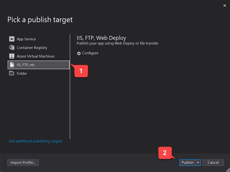NETCore 在 IIS 執行 ASP NET Core 應用程式 m rcus 學習筆記