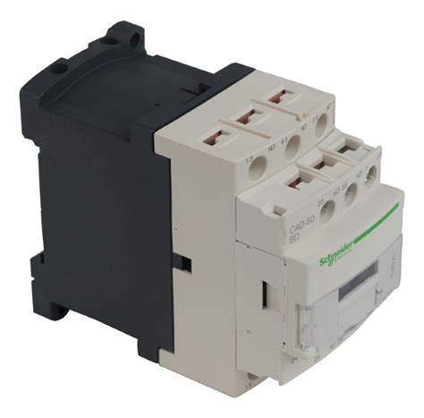 CAD50BD Контактор Schneider Electric TeSys CAD 10А 690/24В DC, CAD50BD ...