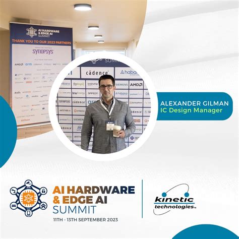 Innovation Aiinnovation Edgeai Mlinfrastructure Aisummit2023 Kinetictechnologies