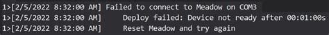debugging meadow app in windows 10 · issue 196 · wildernesslabs meadow