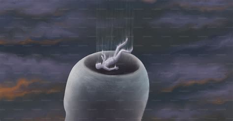 슬픔 우울증 양극성 장애 외로움 유화 컨셉 페인팅 일러스트레이션 감정 인간의 머리 마음의 상태 사진 Unsplash의 머리 이미지