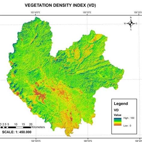 Forest Canopy Density Fcd Scale 0 100 Download Scientific Diagram
